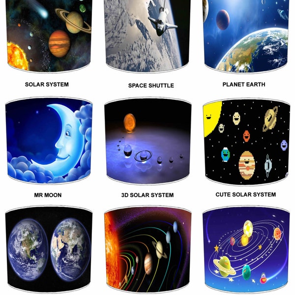 Solar System Ceiling Decals - Etsy