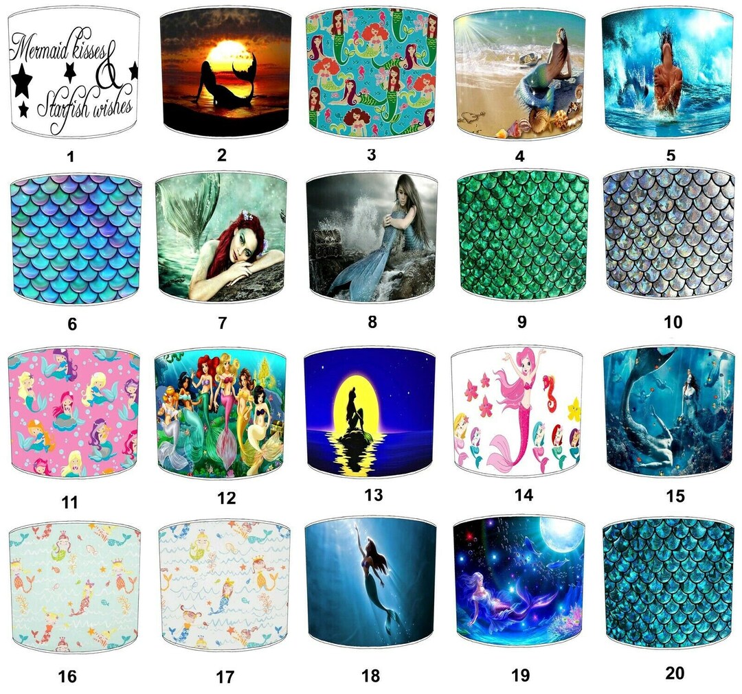 Mermaids Wall Murals Lampshades Mermaids Duvet Covers Mermaid Bedding ...