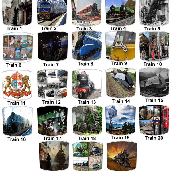 Train Table Decal - Etsy