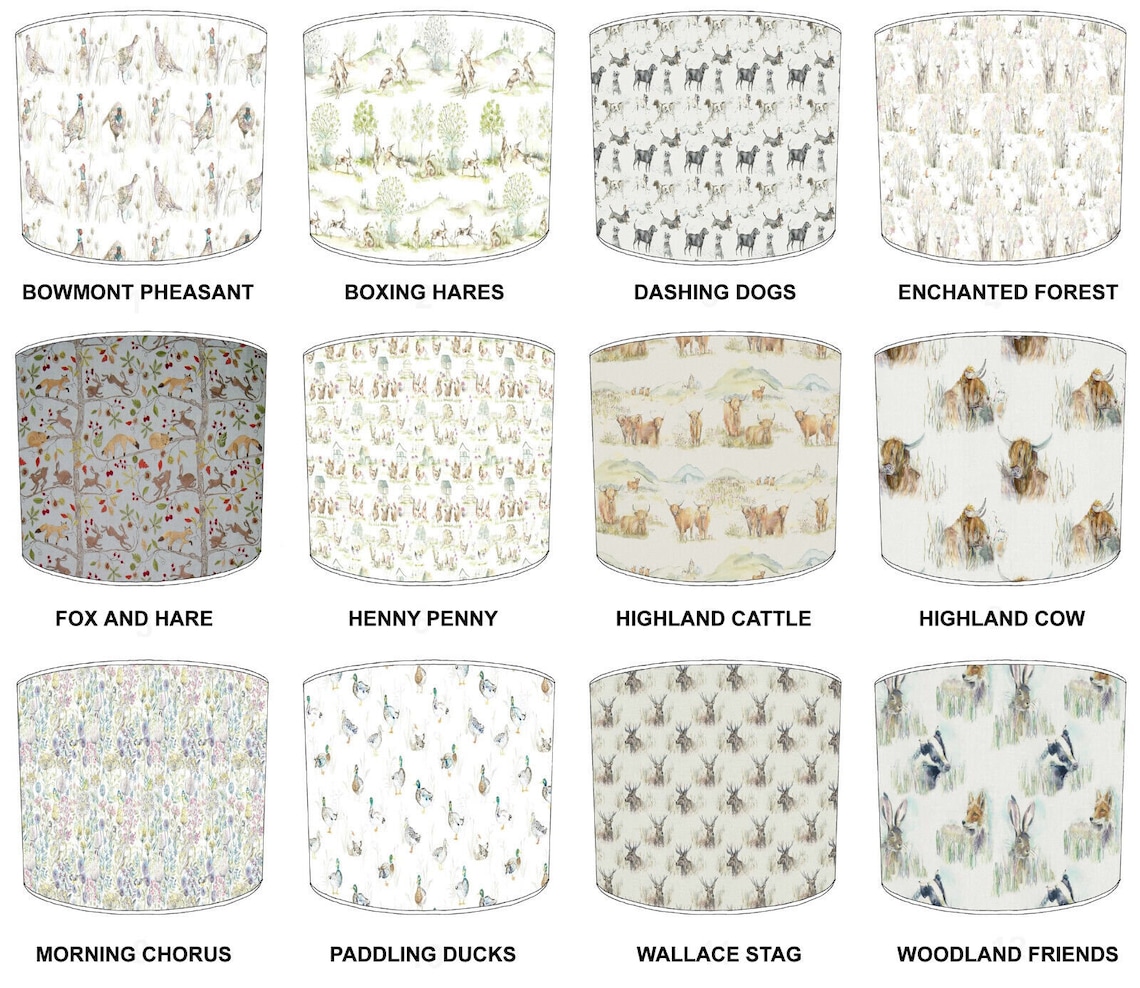 Voyage Maison Lamp Shades Bedside & Table Lampshades Ceiling Light ...