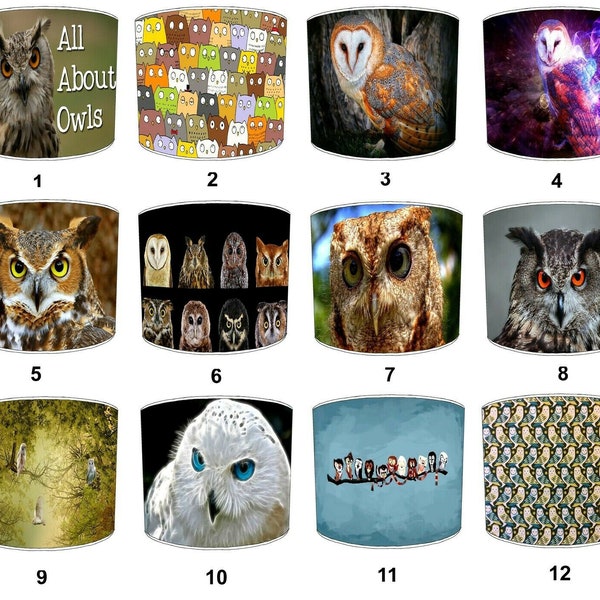 Owl Lamp Shade - Etsy