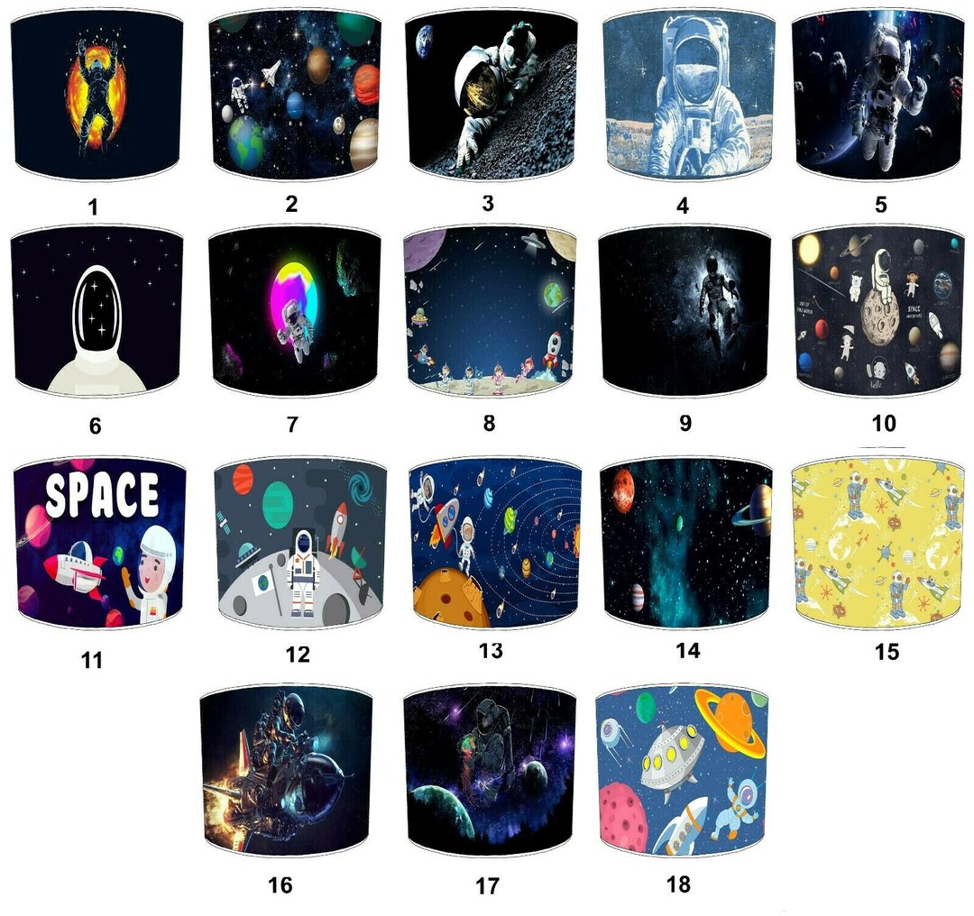 Outer Space Solar System Lampshades Duvets Quilt Covers Bedding Sets ...