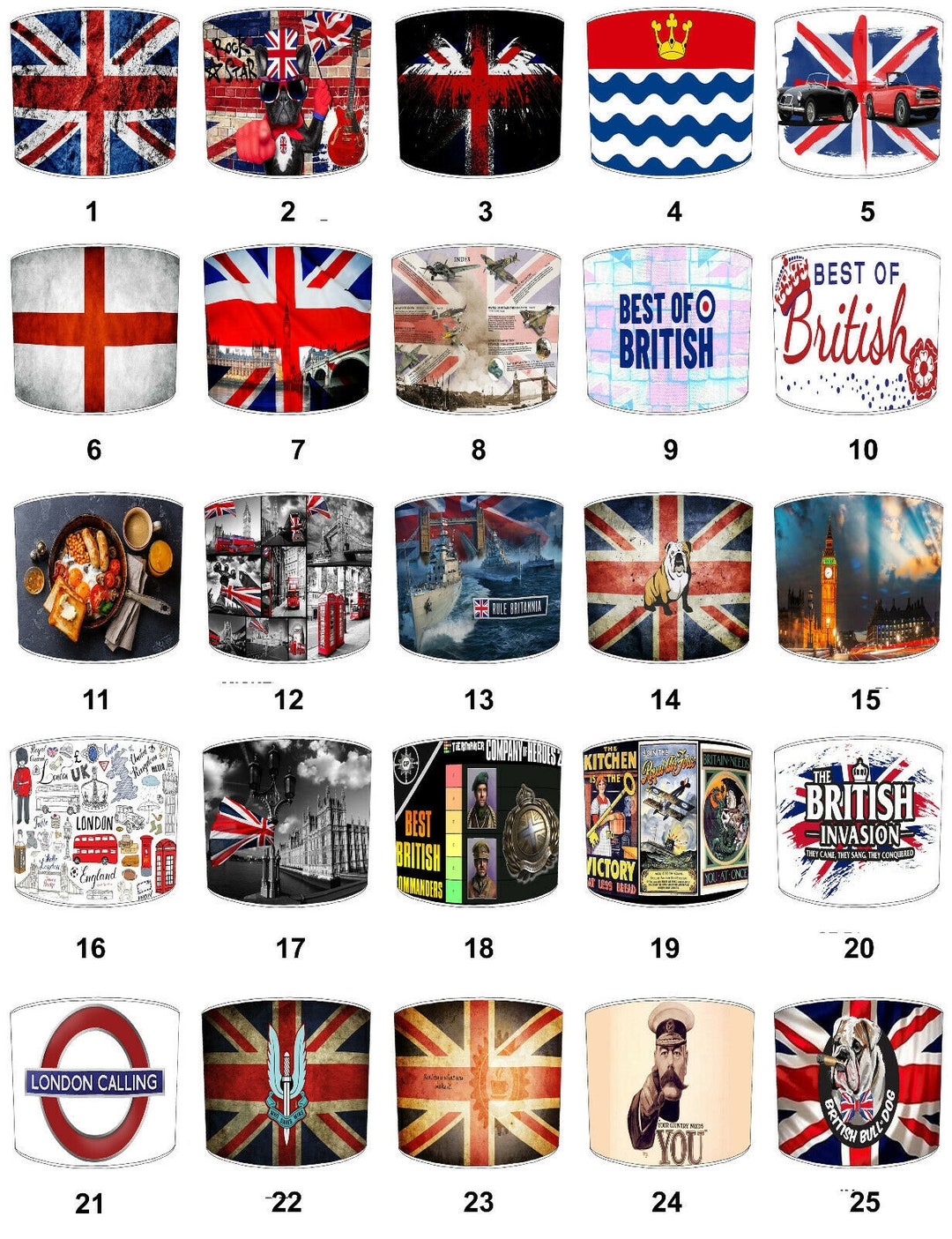 London Best Of British Lampshades Duvets Quilts Bedspreads Cushions ...
