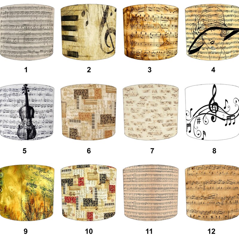 Music Note Table Lamp - Etsy UK