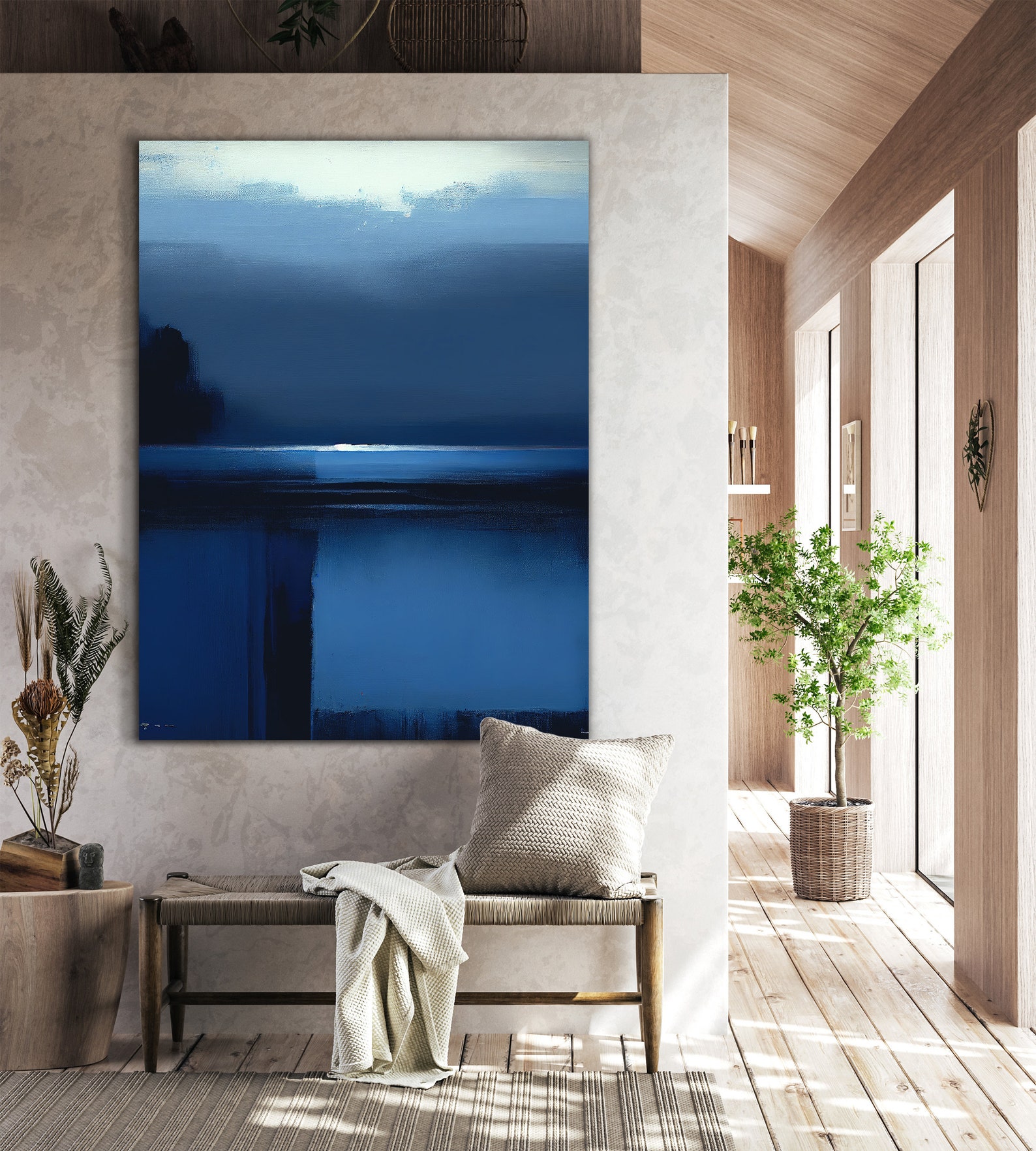Rothko Original Abstract Painting Large Canvas Modern Oil Painting Wall ...