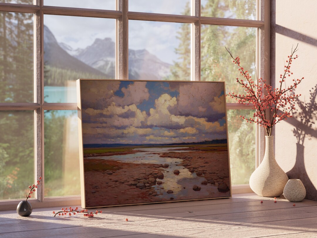 Home Wall Decor Digital Download Contemporary Spring Landscape ...