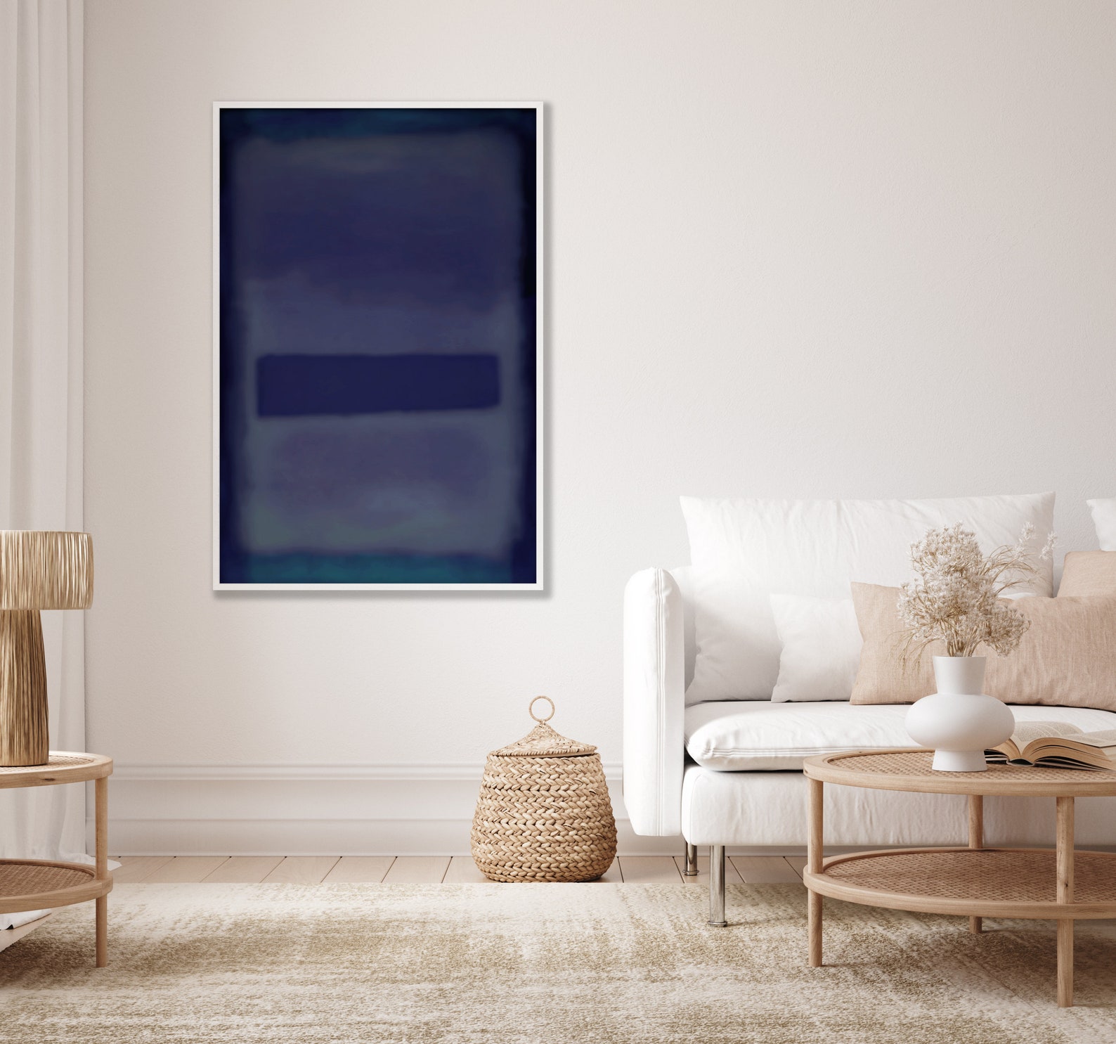 Rothko Original Abstract Painting Large Canvas Modern Oil Painting Wall ...