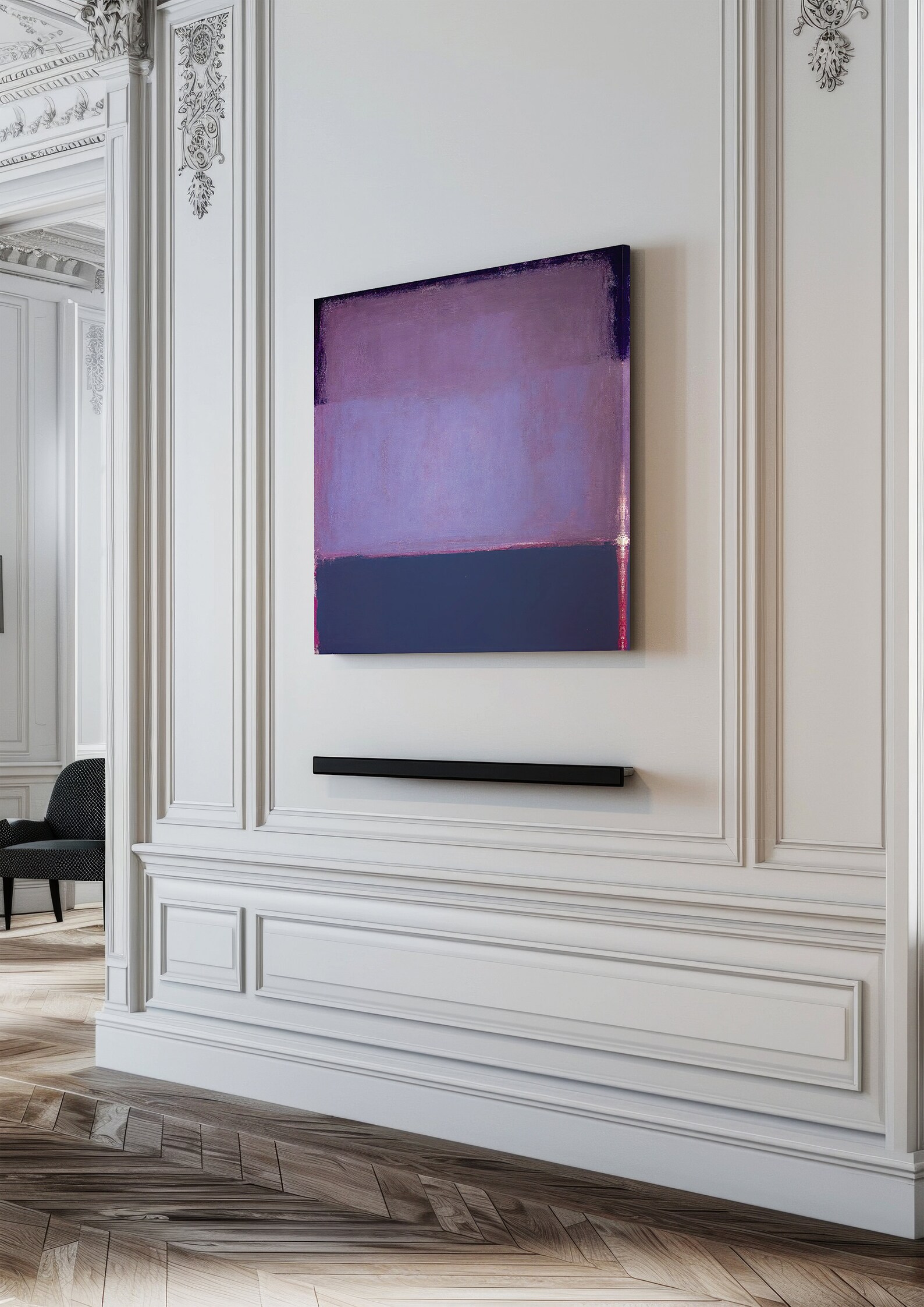 Abstract Canvas Art Color Block Painting Style Modern Abstraction ...