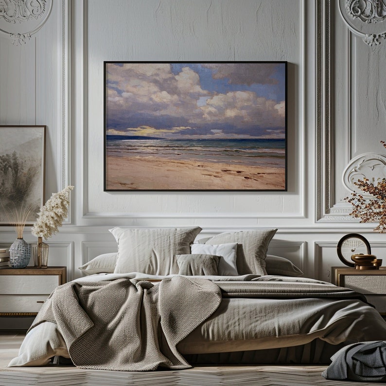 Beach Landscape Wall Decor Digital Download Contemporary Spring ...