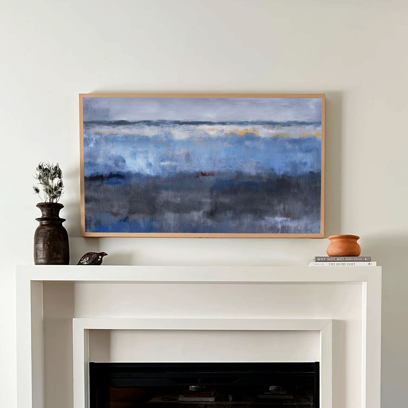 Frame TV Art Abstract TV Oil Painting Rothko Art Color Field TV Artwork ...