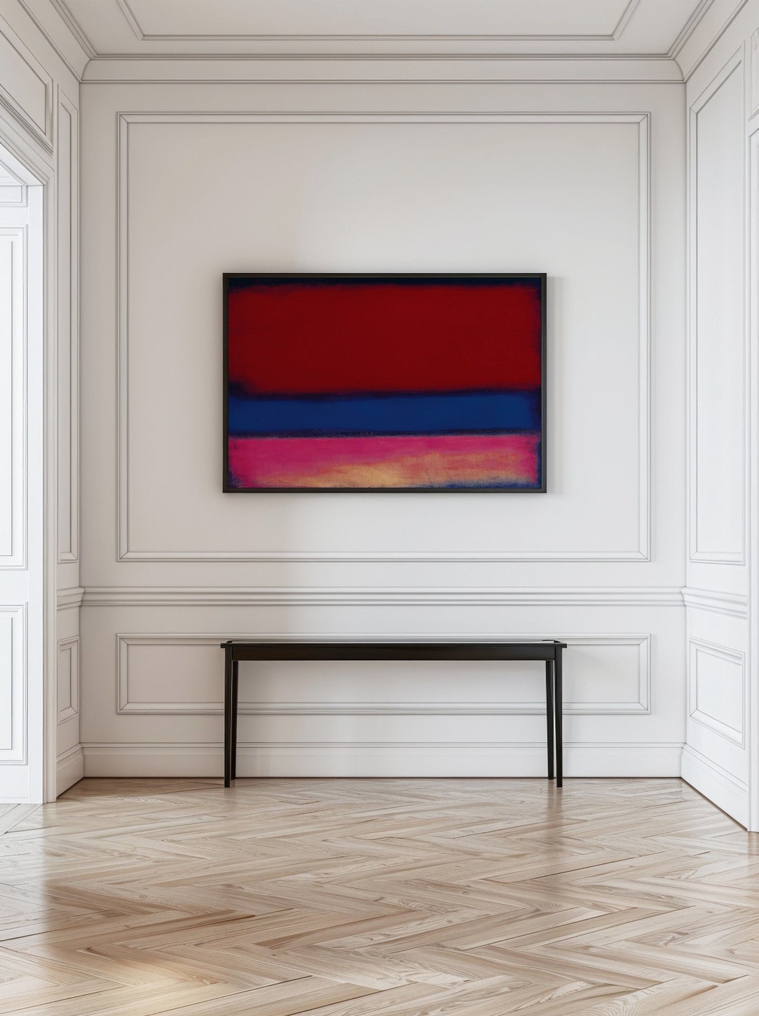 Rothko Horizontal Original Painting Large Canvas Modern Painting Wall Painting Ready to Hang ...