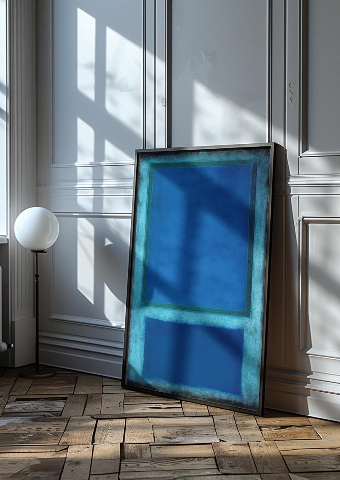 Rothko Original Abstract Painting Large Vertical Poster Modern Print ...