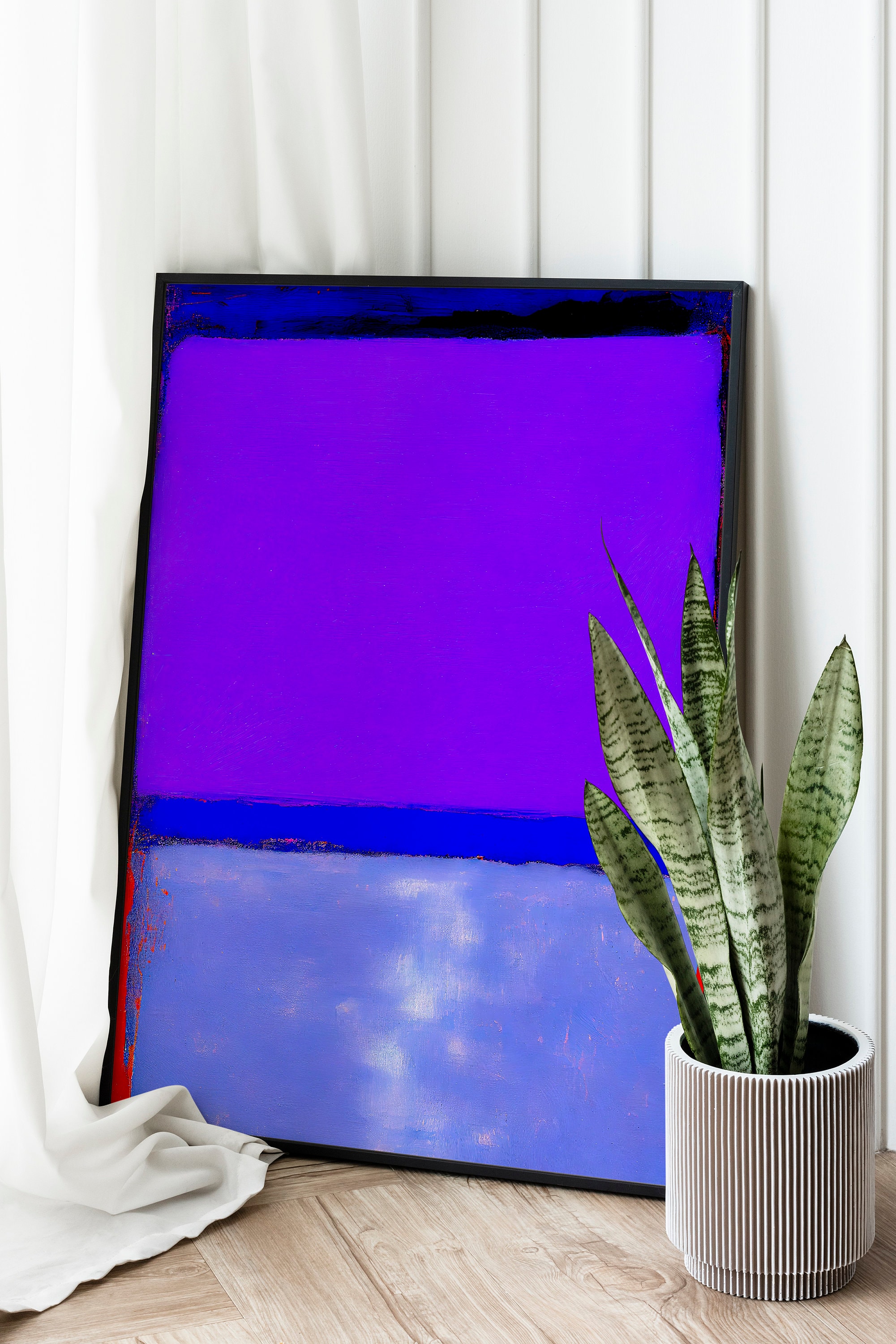Rothko Original Abstract Painting Large Canvas Modern Oil Painting Wall ...