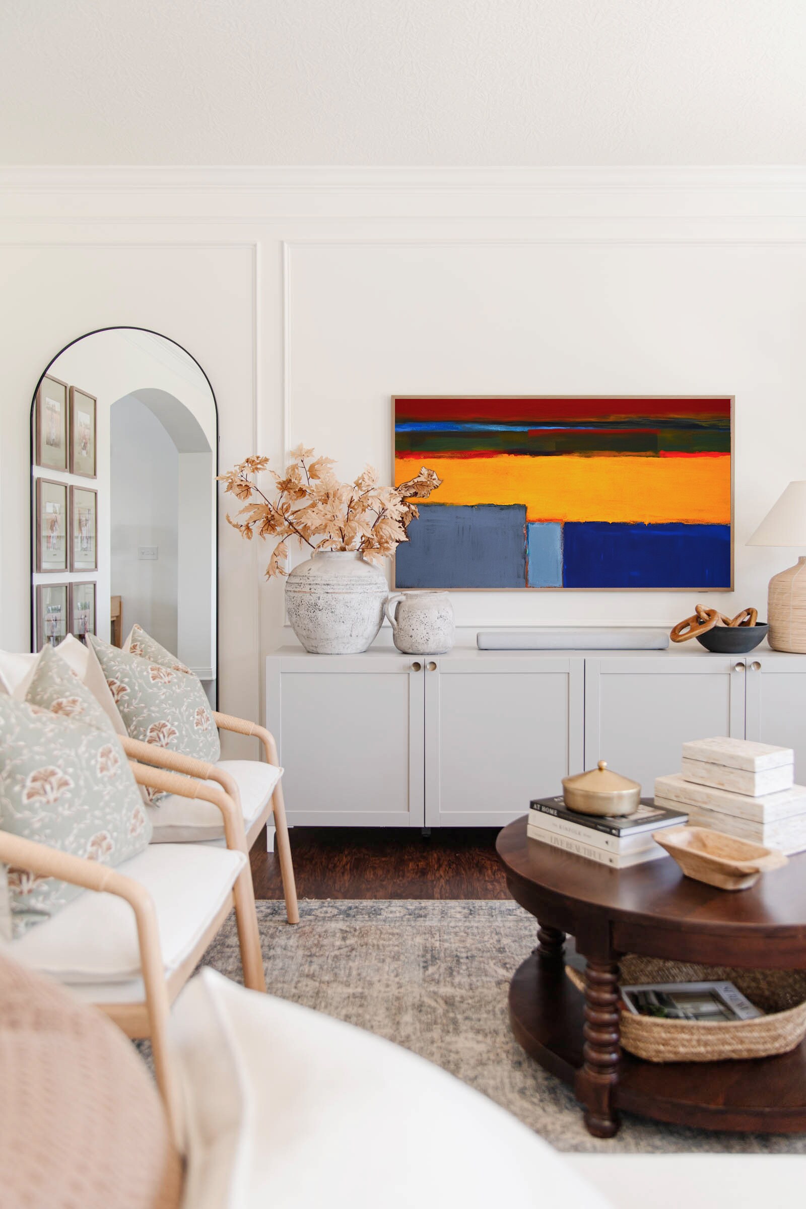 Frame TV Art Abstract TV Oil Painting Rothko Art Color Field TV Artwork ...