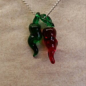 Chili Pepper Necklace - Etsy