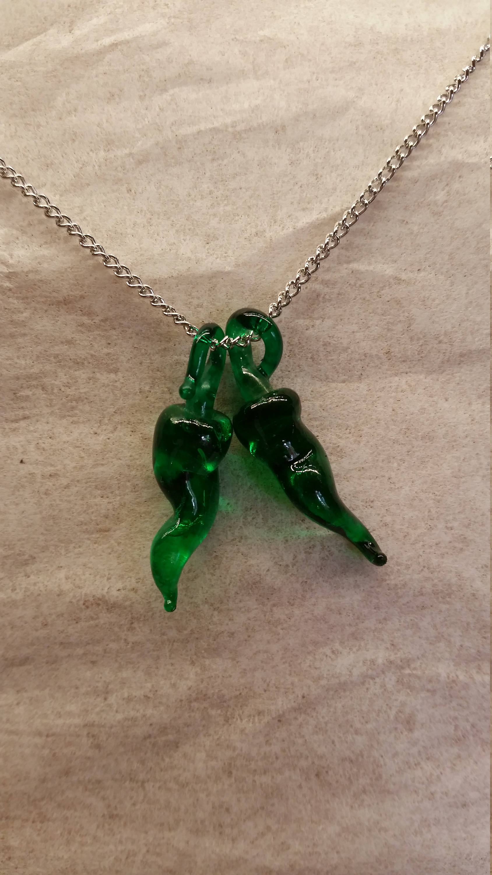 Chili Pepper Necklace - Etsy