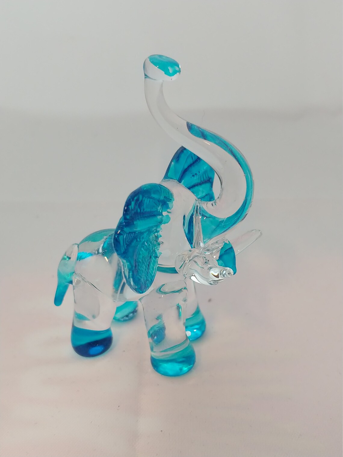 Set of 2 Small Elephants | Etsy