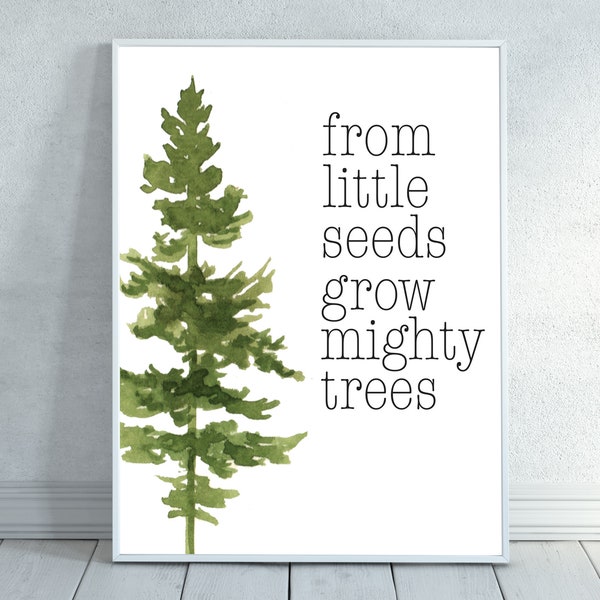 Grow Mighty Trees - Etsy