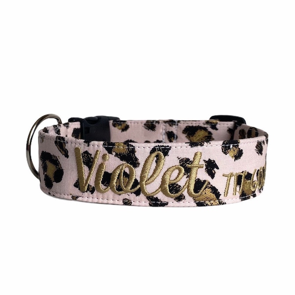 Leopard Dog Collar - Etsy