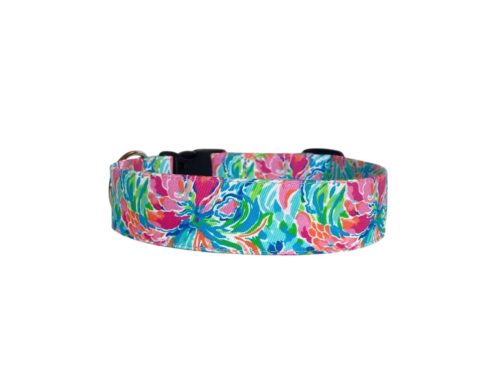 Personalized Embroidered Dog Collar by Duke & Fox, Beach Dog Collar ...