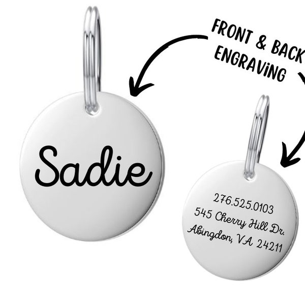 Engraved Circle - Etsy