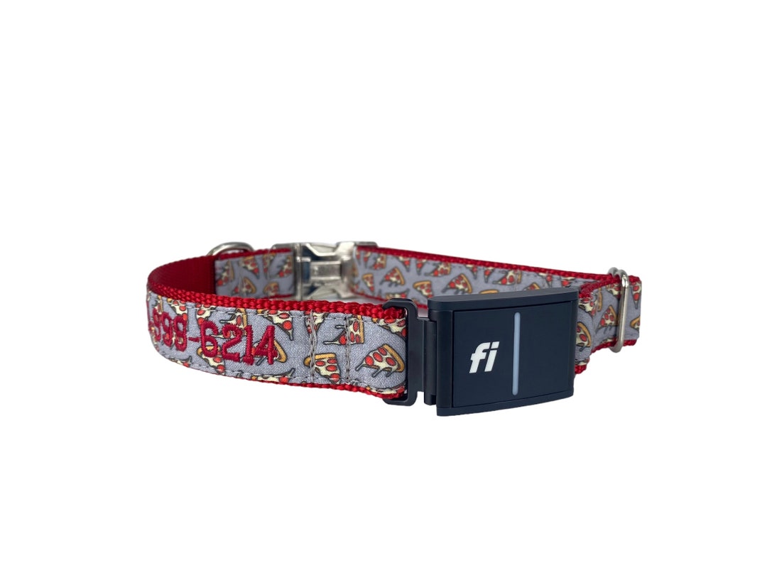Series 3 Fi Dog Collar Compatible Collar, Embroidered Fi Dog Collar ...