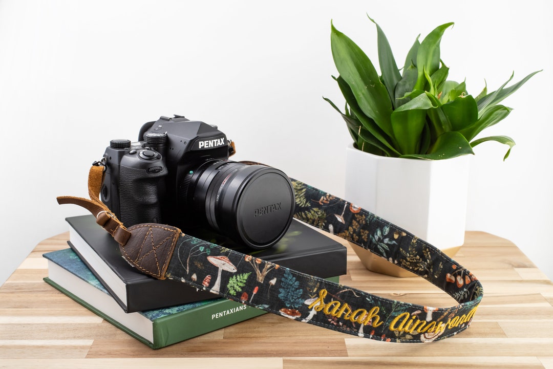 Fall Camera Strap, Personalized Camera Strap, Leather Camera Strap ...