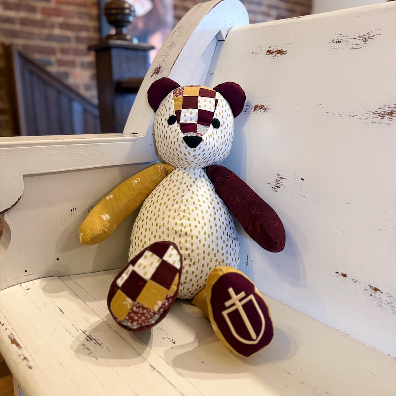 Handmade Memory Bears, Memorial Bears Made With Apparel, Bereavment ...