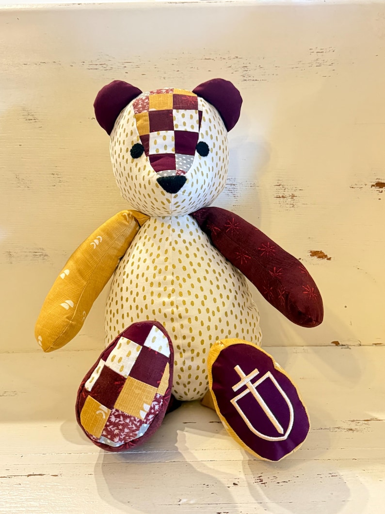 Handmade Memory Bears, Memorial Bears Made With Apparel, Bereavment ...