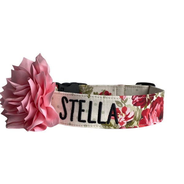 Rose Collar - Etsy