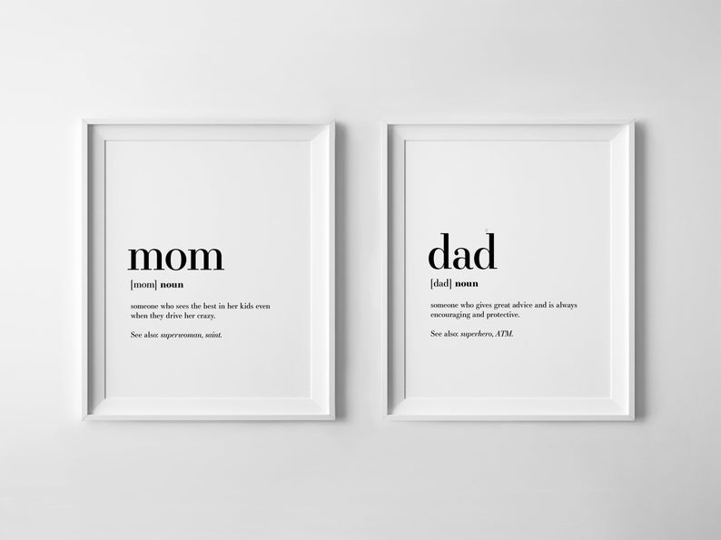 Dad Gift Dad Definition Fathers Day Gift Dad Christmas - Etsy