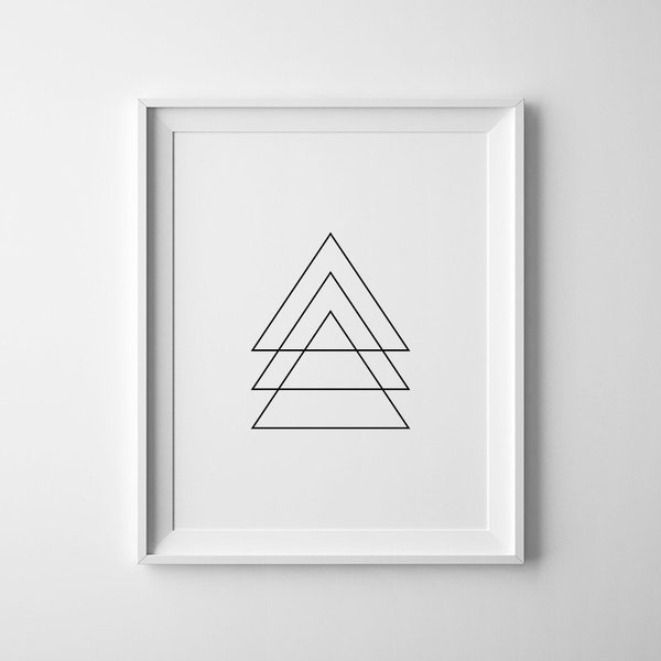 Printable Triangles - Etsy
