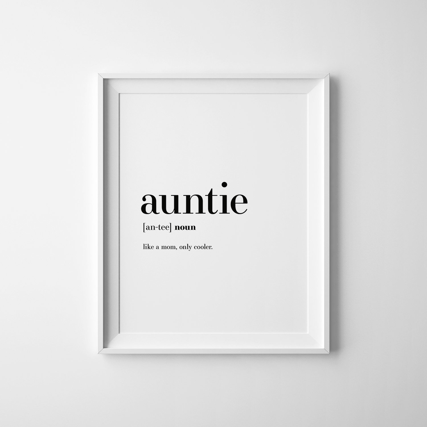 Auntie Gifts, Aunt Definition, Best Auntie Ever, Auntie to Be, Instant ...