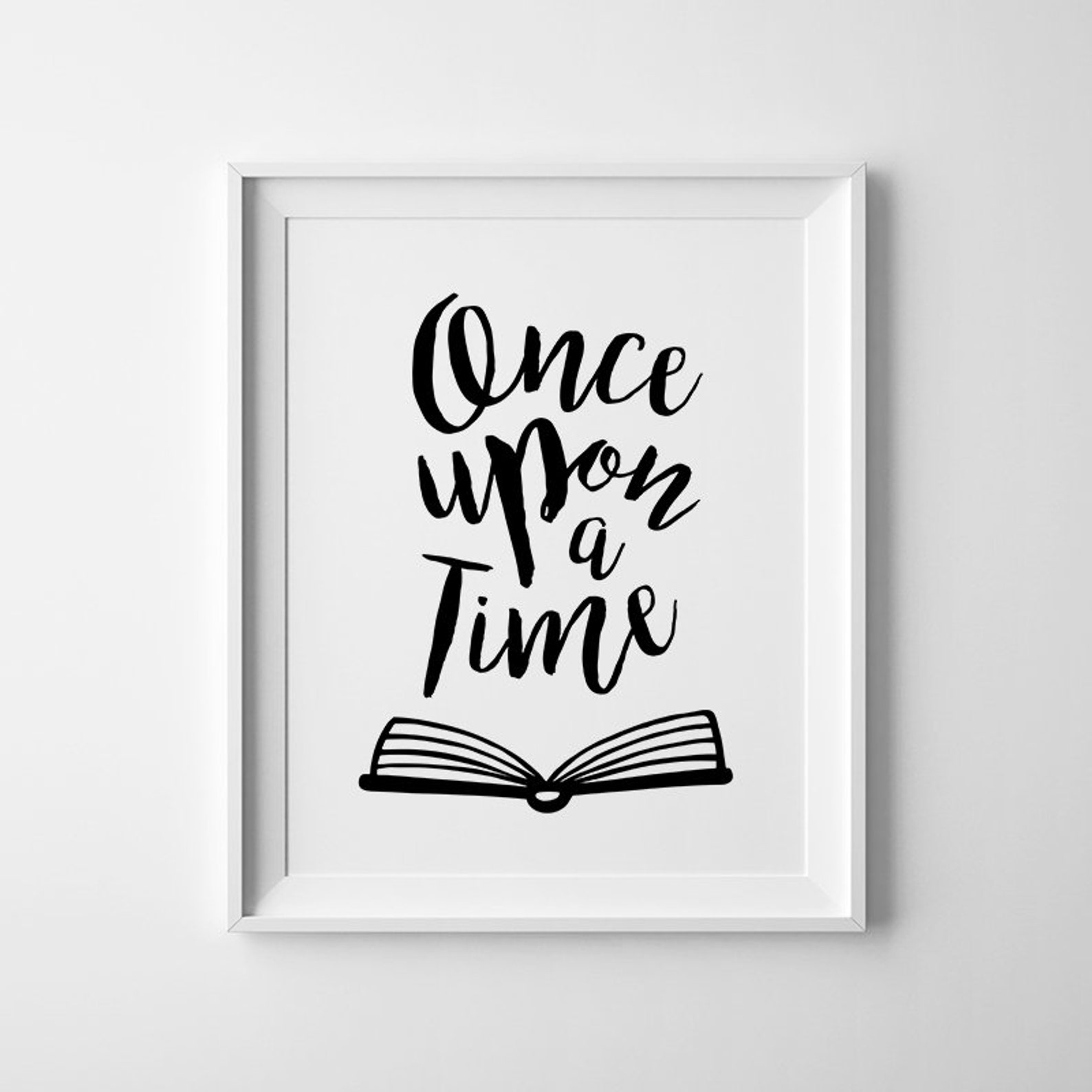 Once Upon A Time, Kids Room Decor, Book Decor, Kids Books Art ...