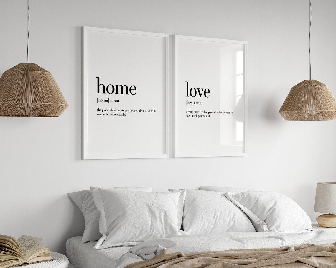 Love Definition Love Wall Art Printable Definition Funny - Etsy