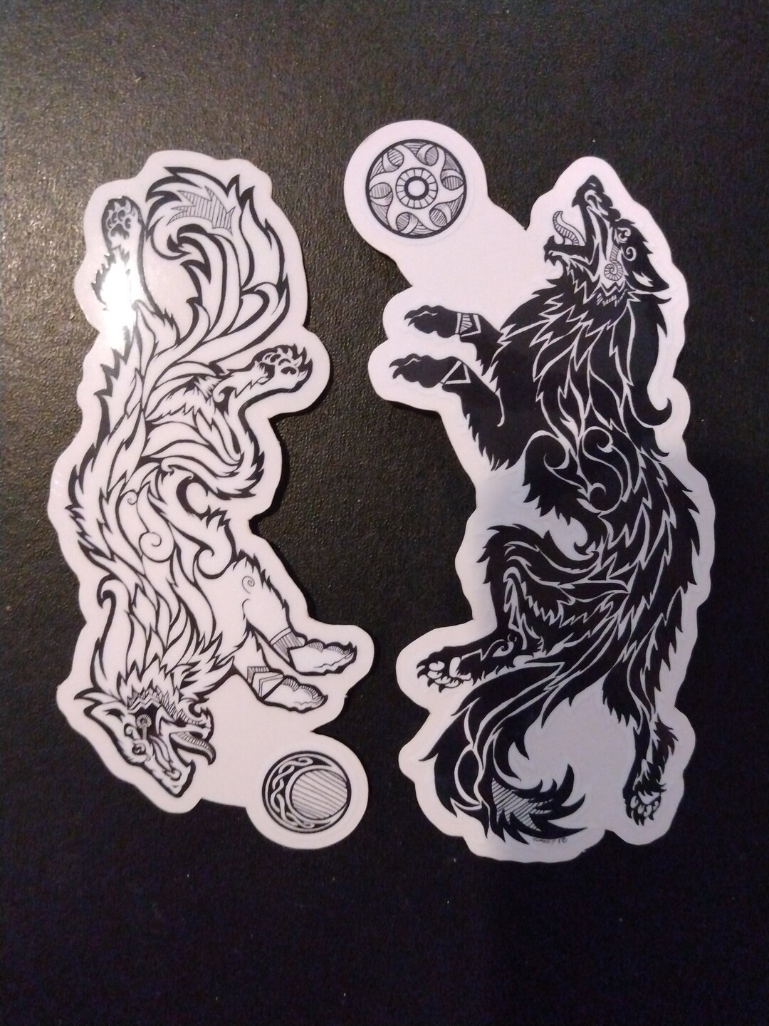 Sons of Fenrir Transparent Sticker - Etsy