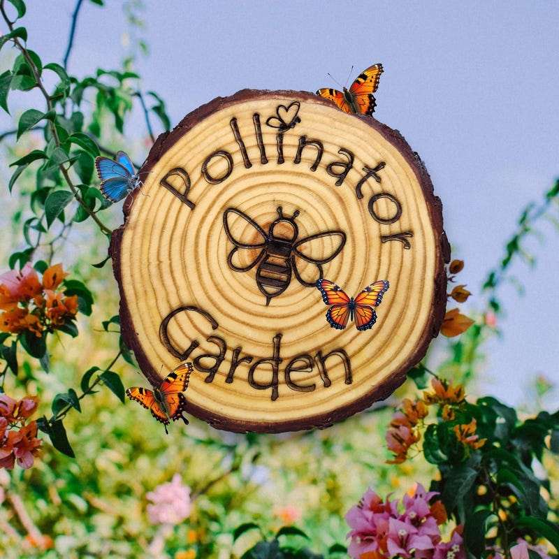 Pollinator Sign - Etsy