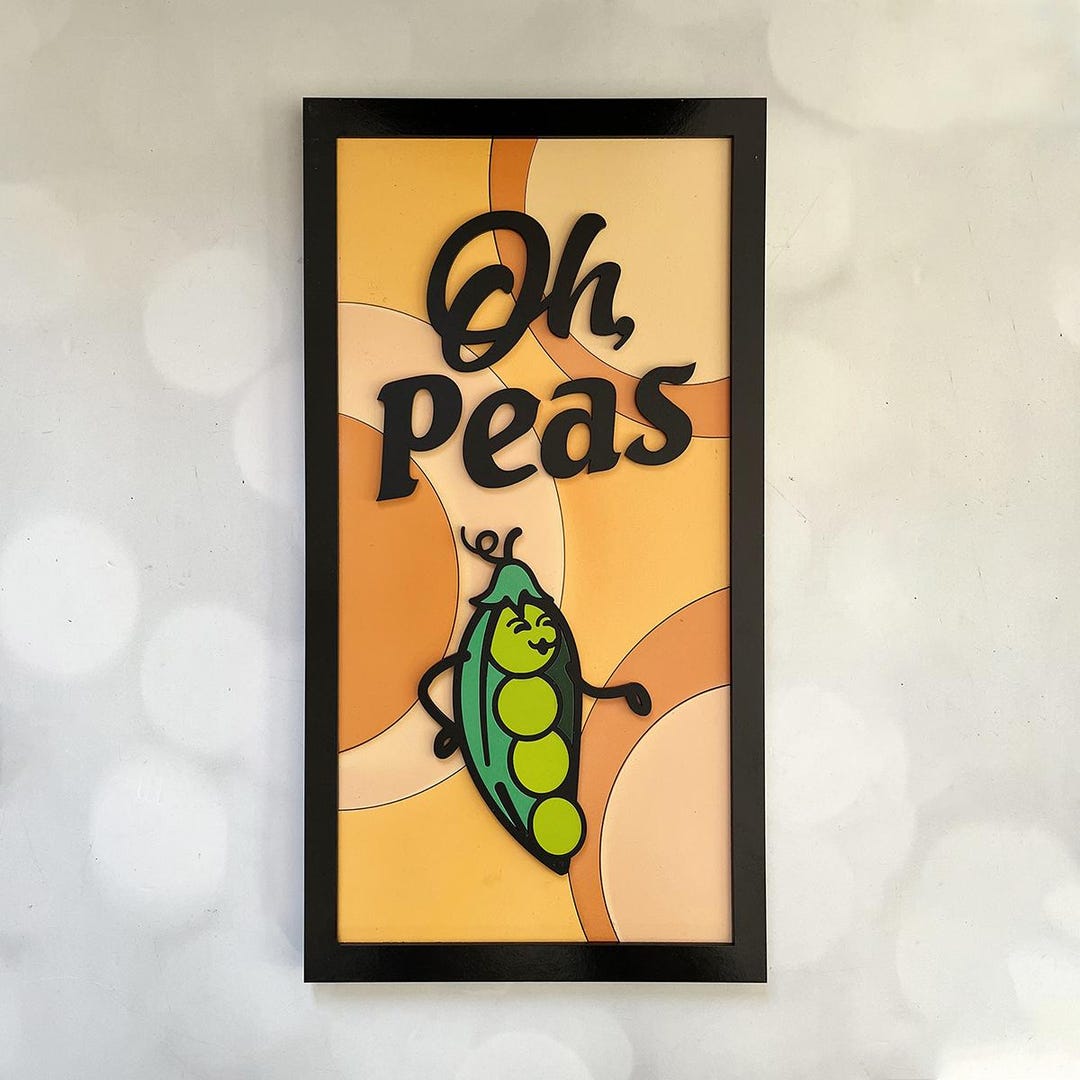 Funny Kitchen Pun Sign: Laser Cut Wood Farmhouse Decor - Etsy