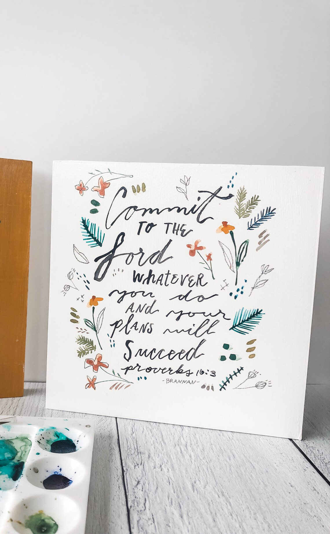 CUSTOM Scripture Art - Etsy