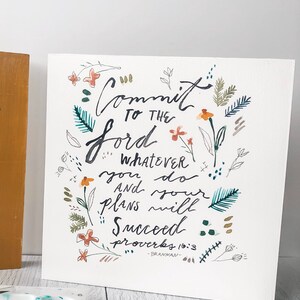 CUSTOM Scripture Art - Etsy
