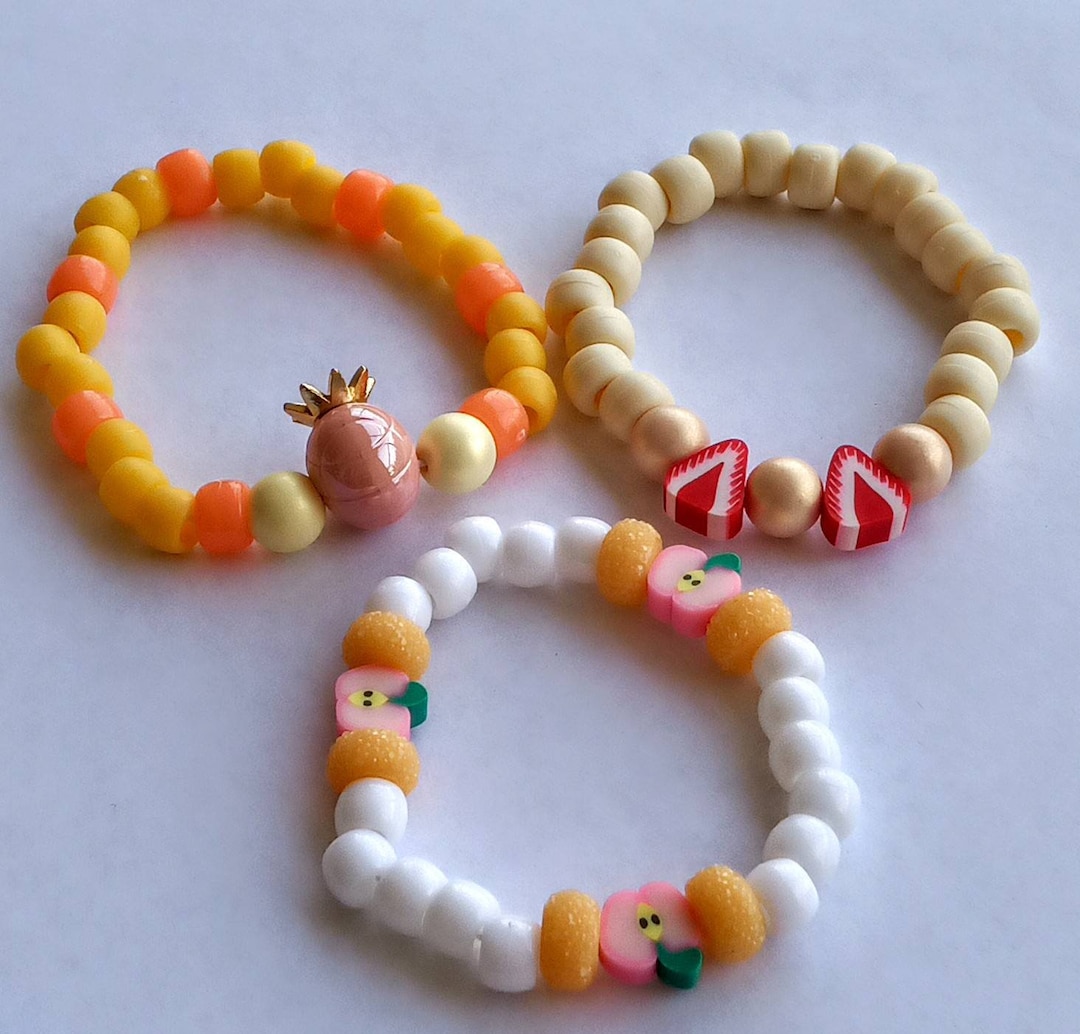 Fruit Kandi Bracelets - Etsy