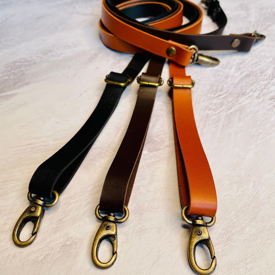 Adjustable Leather Crossbody Bag Strap: 14mm Wide - Etsy UK