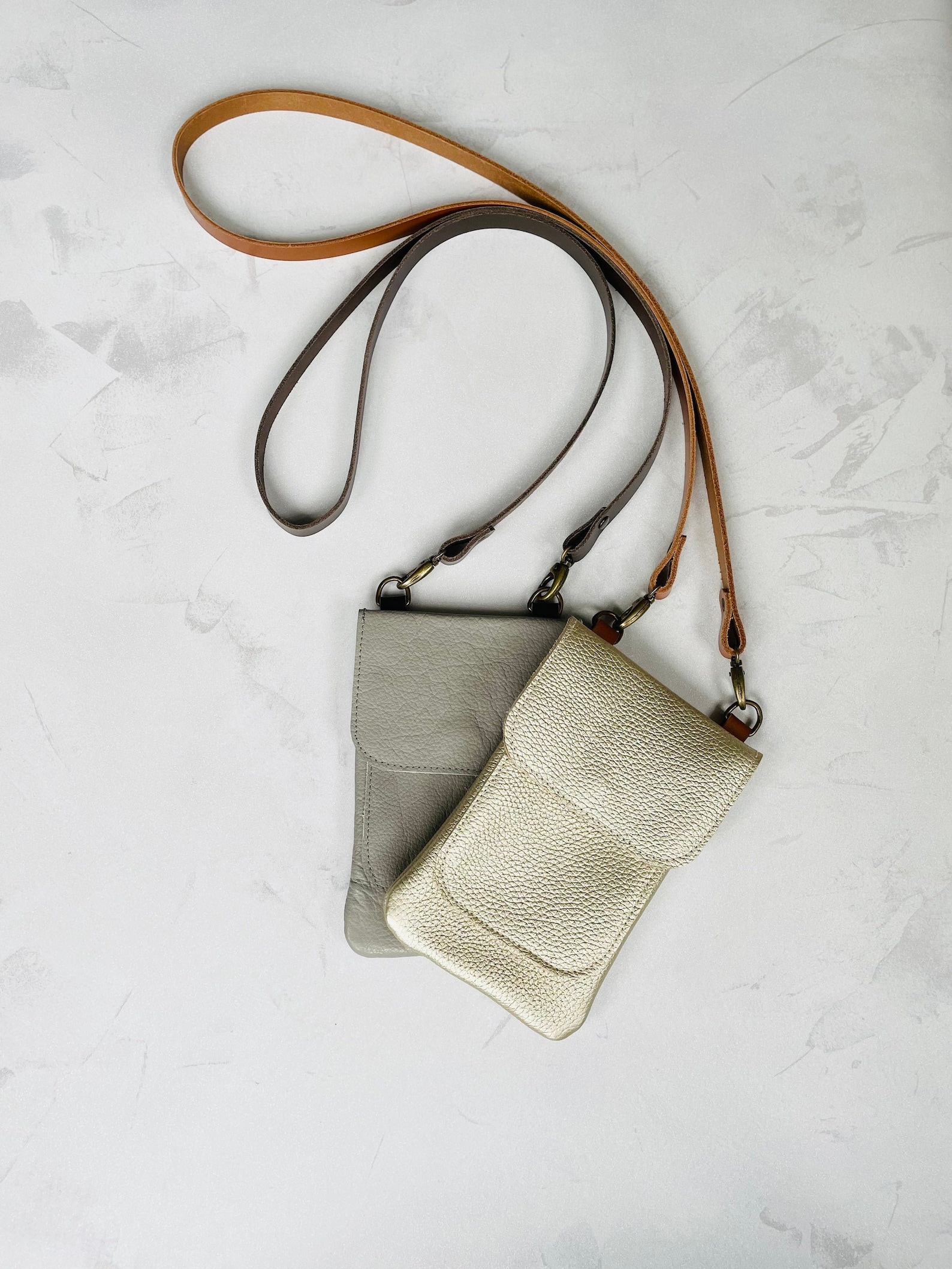 Leather Cross Body Smartphone Bag Iphone Travel Purse - Etsy