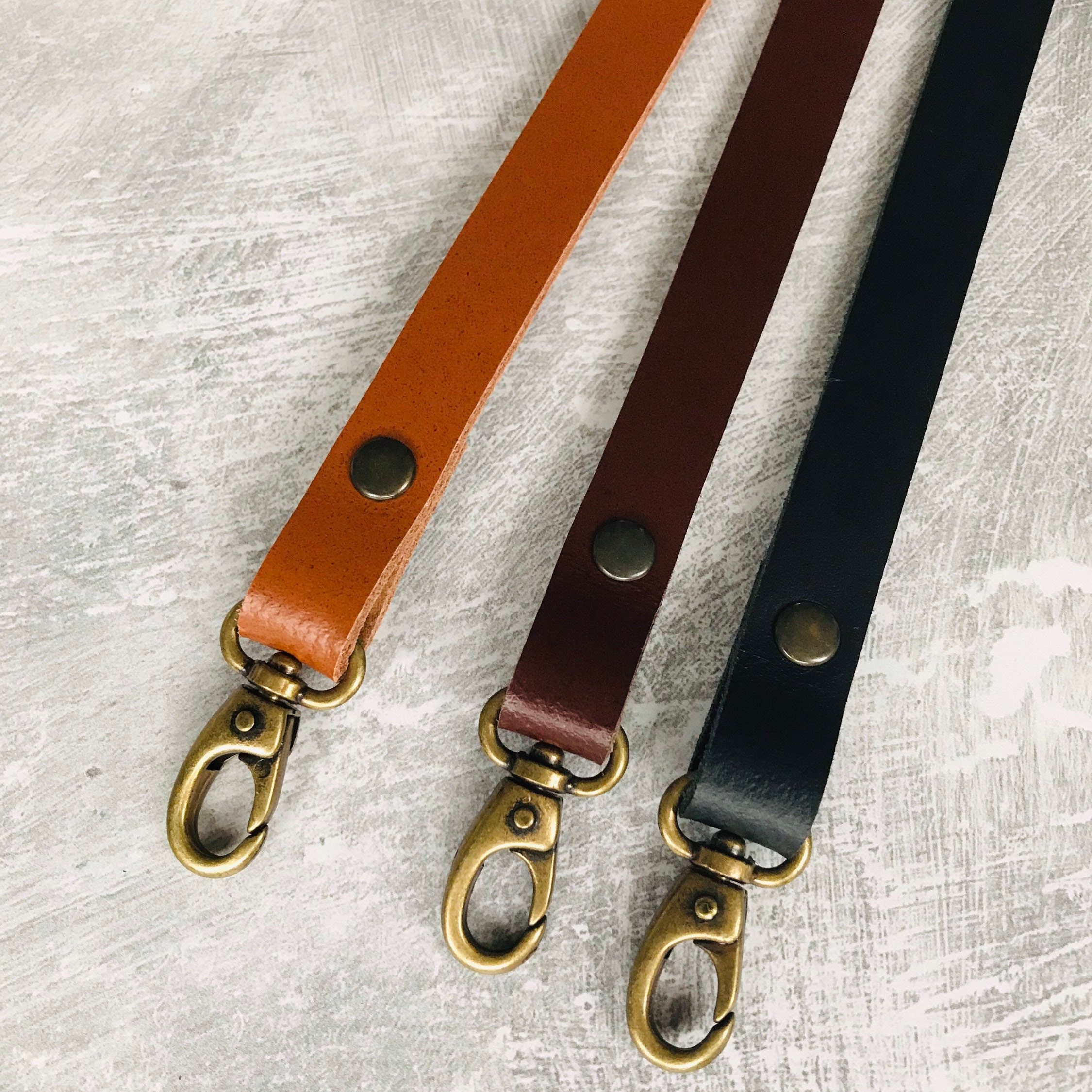 Brown Leather Purse Strap Adjustable Bag Strap 38-50 Inches Mini Bag ...