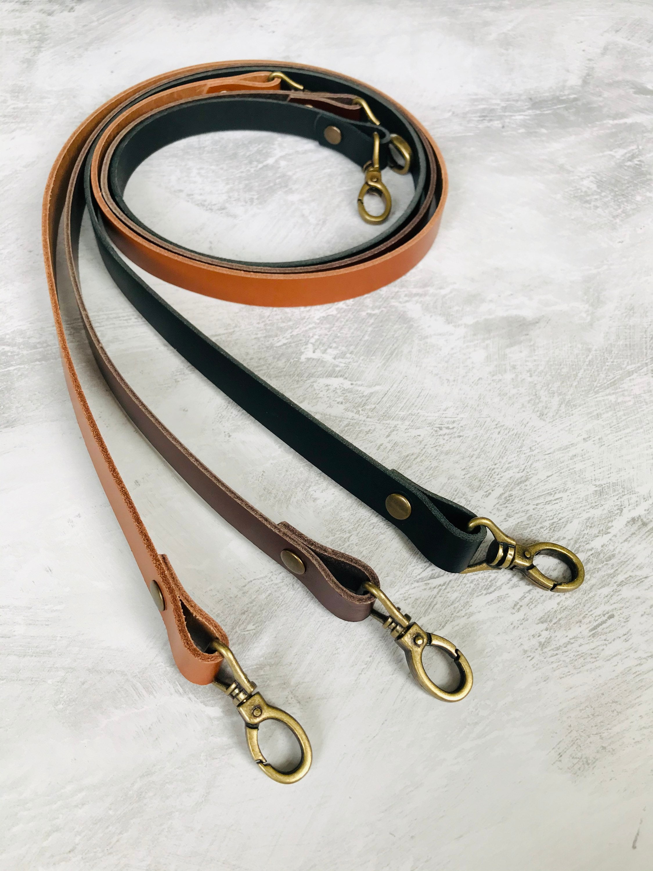 Handmade Leather Replacement Bag Strap 19mm Wide 2.5mm Thick | Etsy