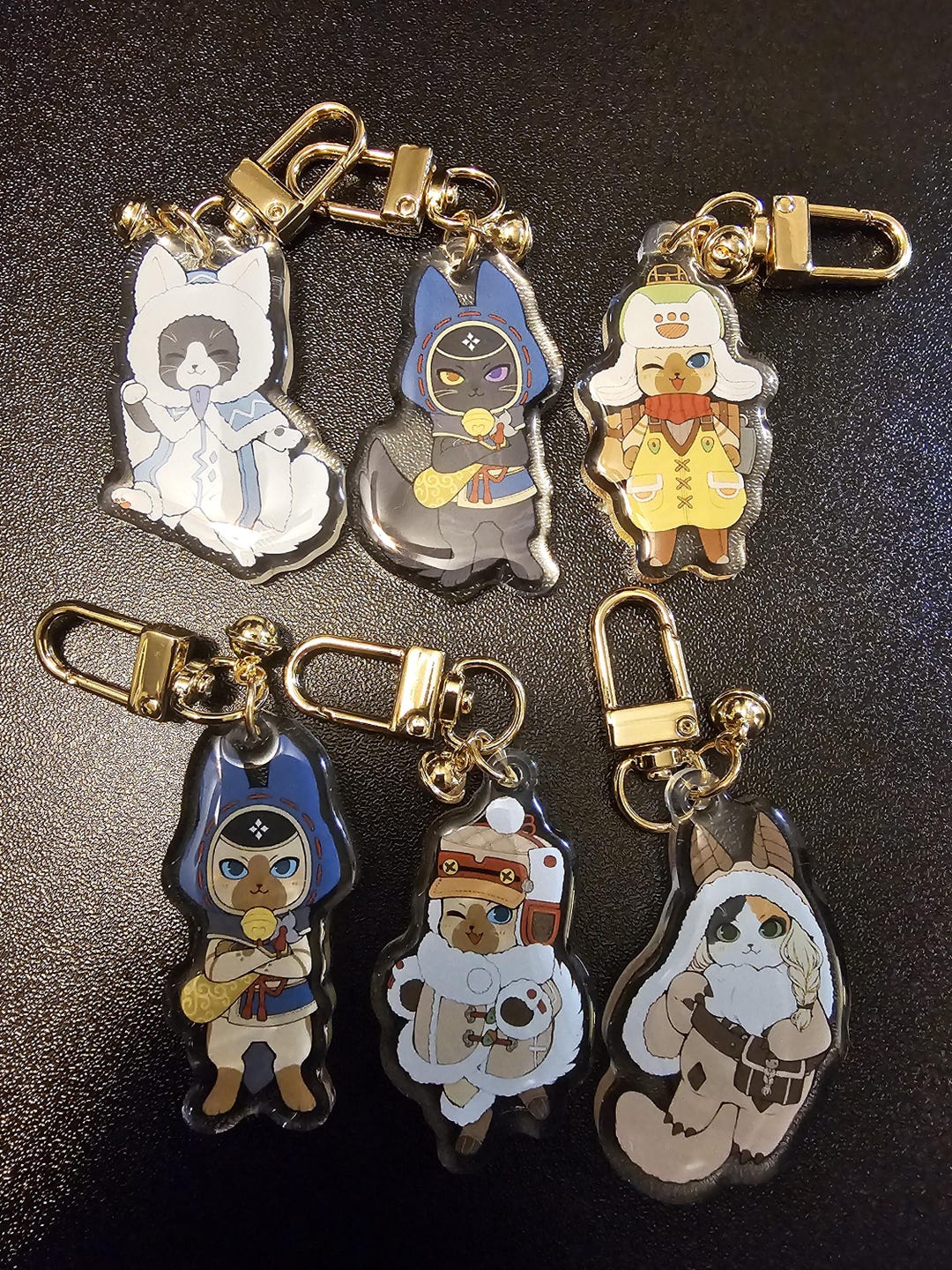 Monster Hunter Palico Keychain || 2" / 50.8mm Acrylic Charm - Etsy