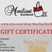 E Gift Certificate, Digital Gift Card, Last Minute Gift, Email Gift ...
