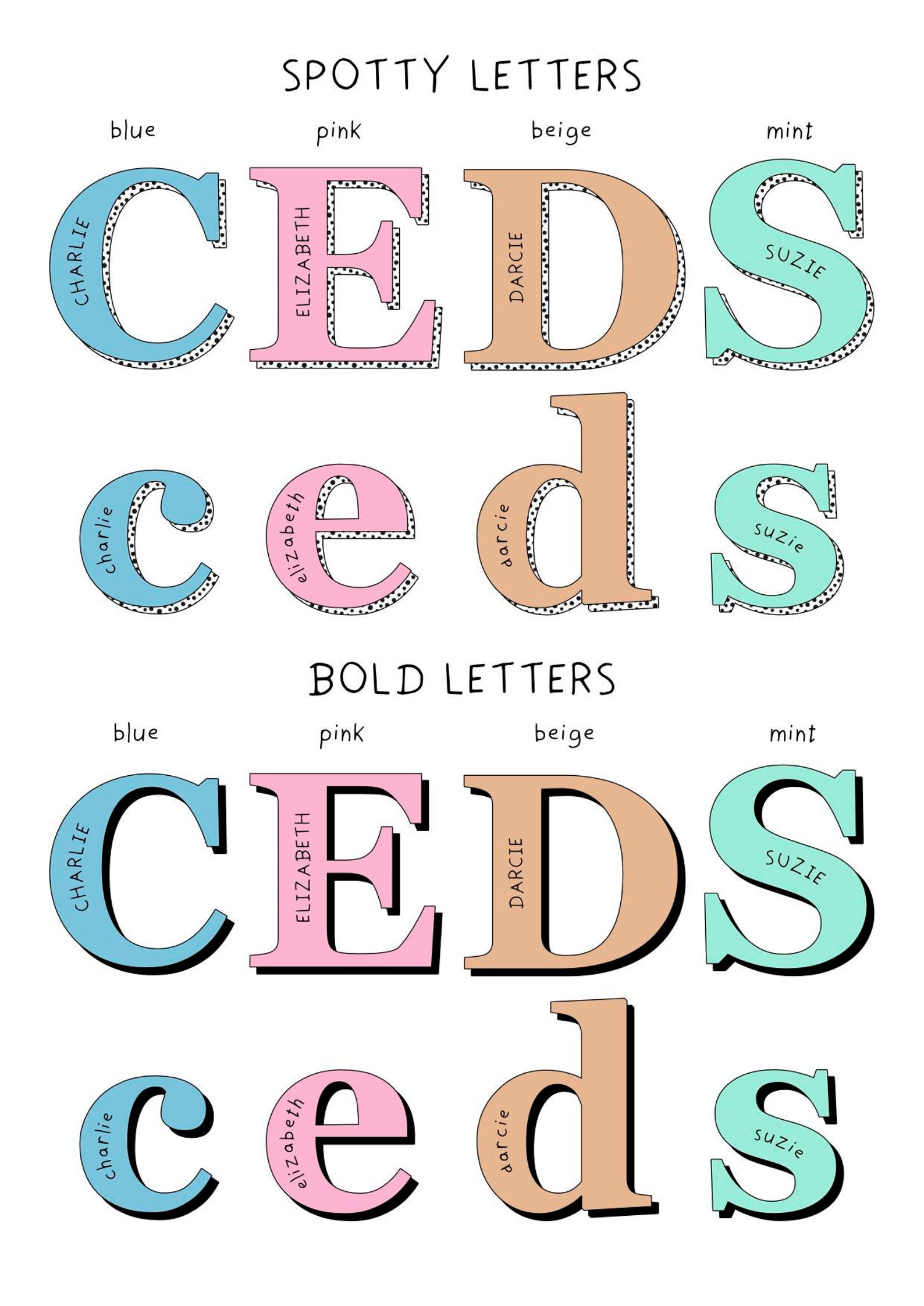 Personalised Colourful Initial Letter Name Enamel Mug ANY - Etsy UK