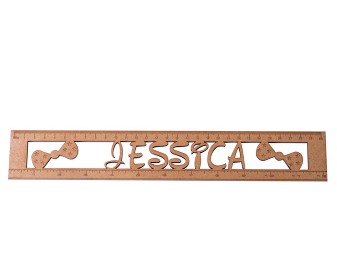 Personalised Wooden Ruler - Etsy