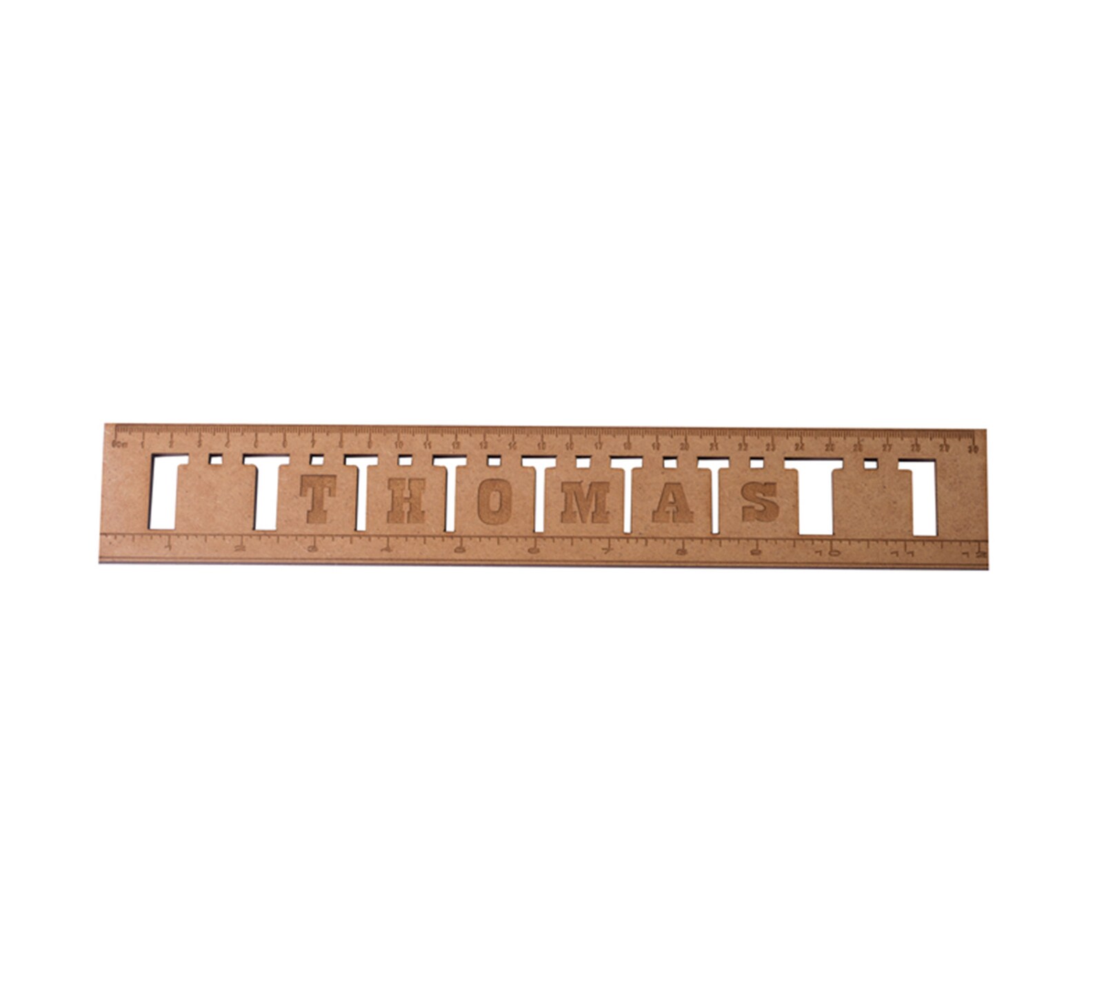 Personalised Wooden Ruler - Etsy